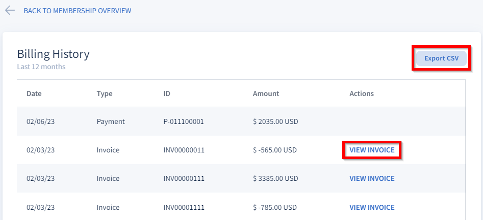 Membership and Billing | Connect | Supplier