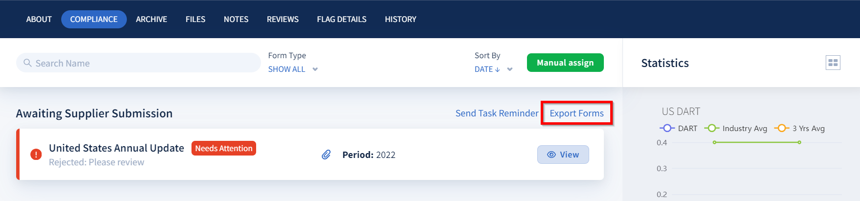 Supplier Profile | Connect | Client