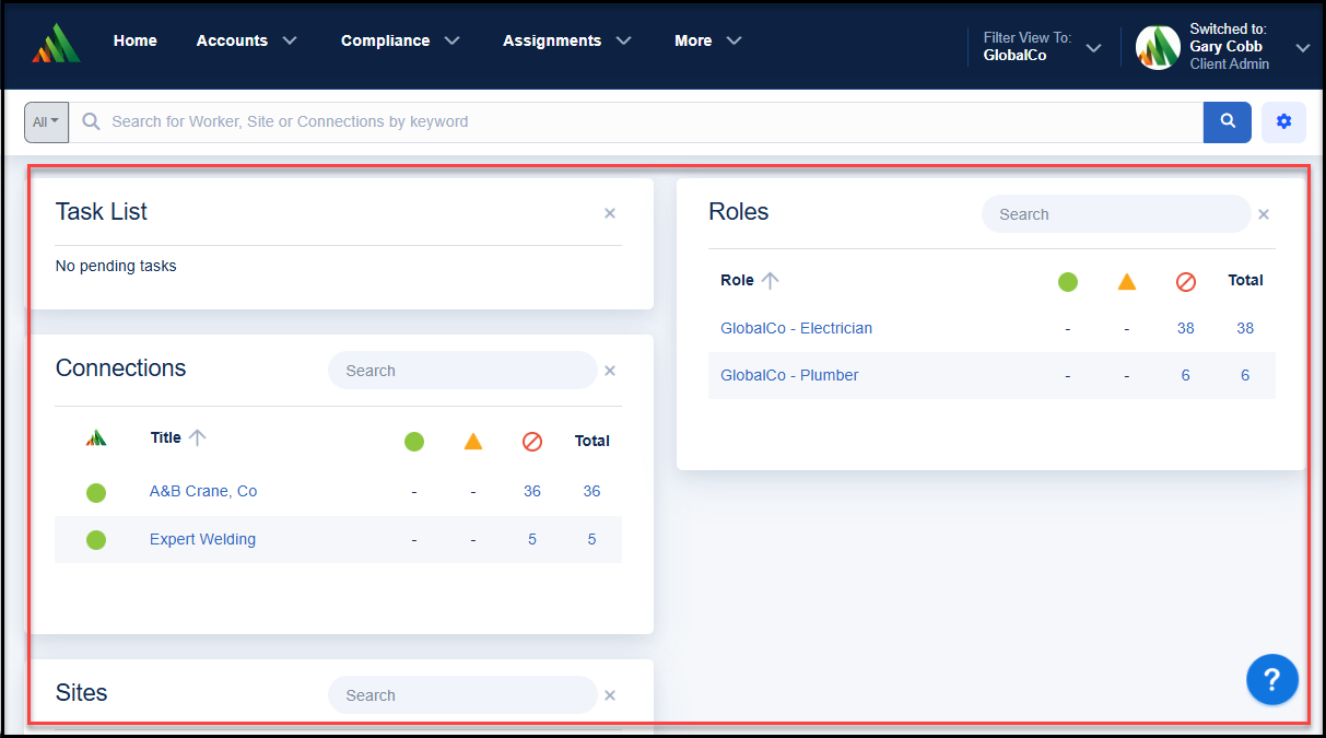 Worker Management Overview | Client Admin